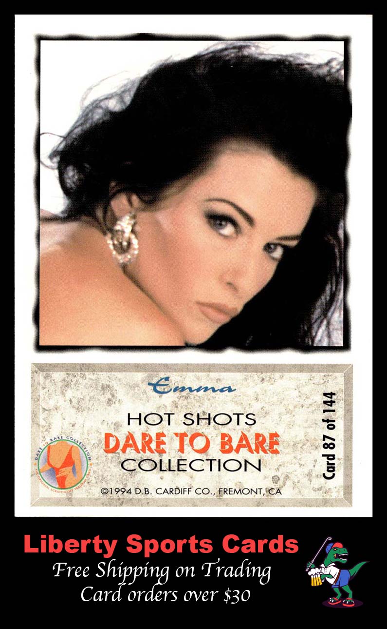 1994 Hot Shots Dare to Bare Emma #87 Sexy Nude Scratch-off | eBay